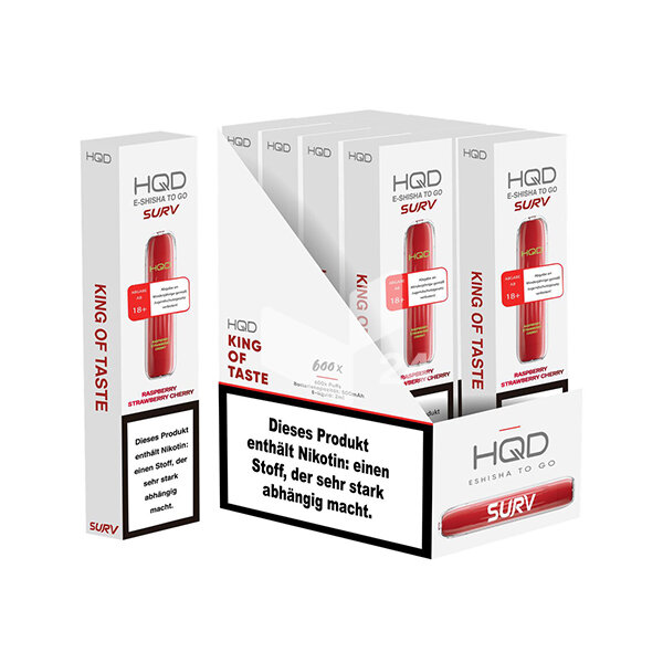 HQD Surv – Innovative Vaping-Technologie für anspruchsvolle Dampfer