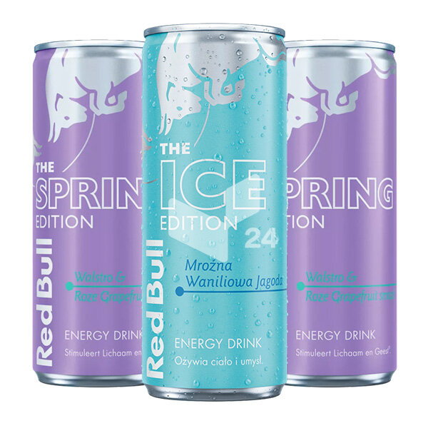 Red Bull Energy Drink Spring Edition – Waldmeister & Pink Grapefruit