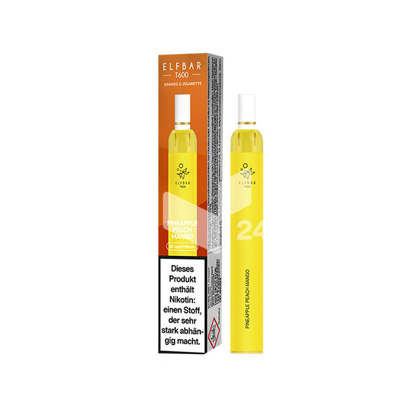 ELFBAR T600 Pineapple Peach Mango 20mg - Vapebox24 - Großhandel für E